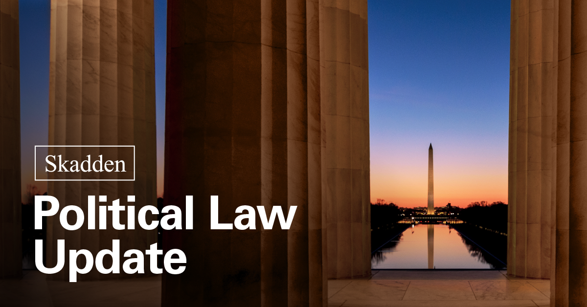 Alert for Kentucky Legislative Lobbyists and Legislative Lobbyist Employers | Insights | Skadden ...