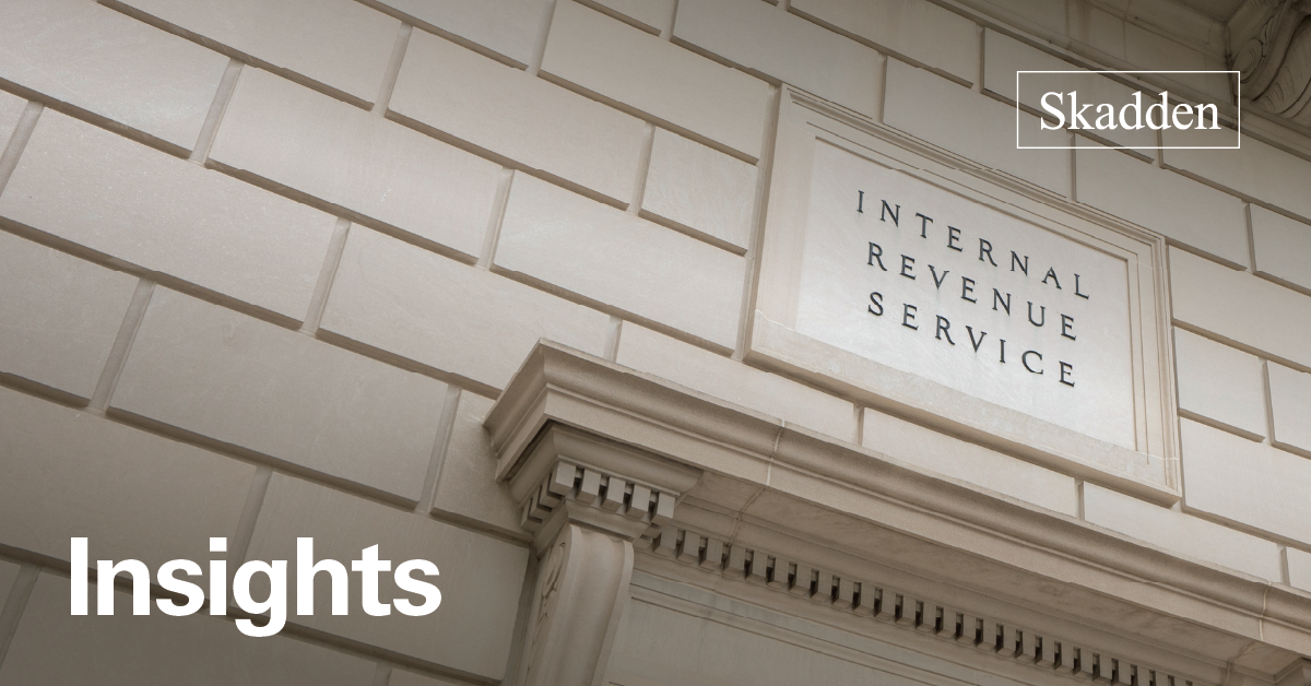IRS Procedural Reforms Aim To Allow Early Resolution of Controversies ...