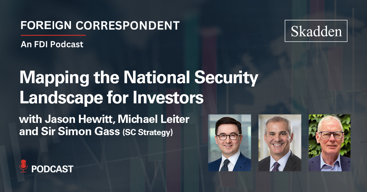 Mapping the National Security Landscape for Investors | Insights ...