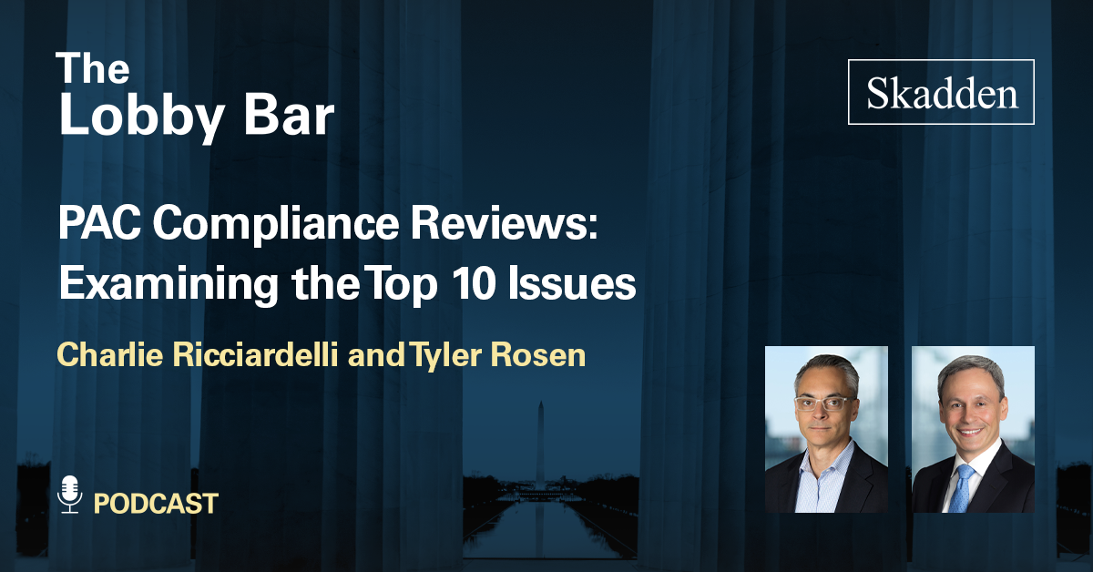 Skadden Podcast / The Lobby Bar | Skadden, Arps, Slate, Meagher & Flom LLP