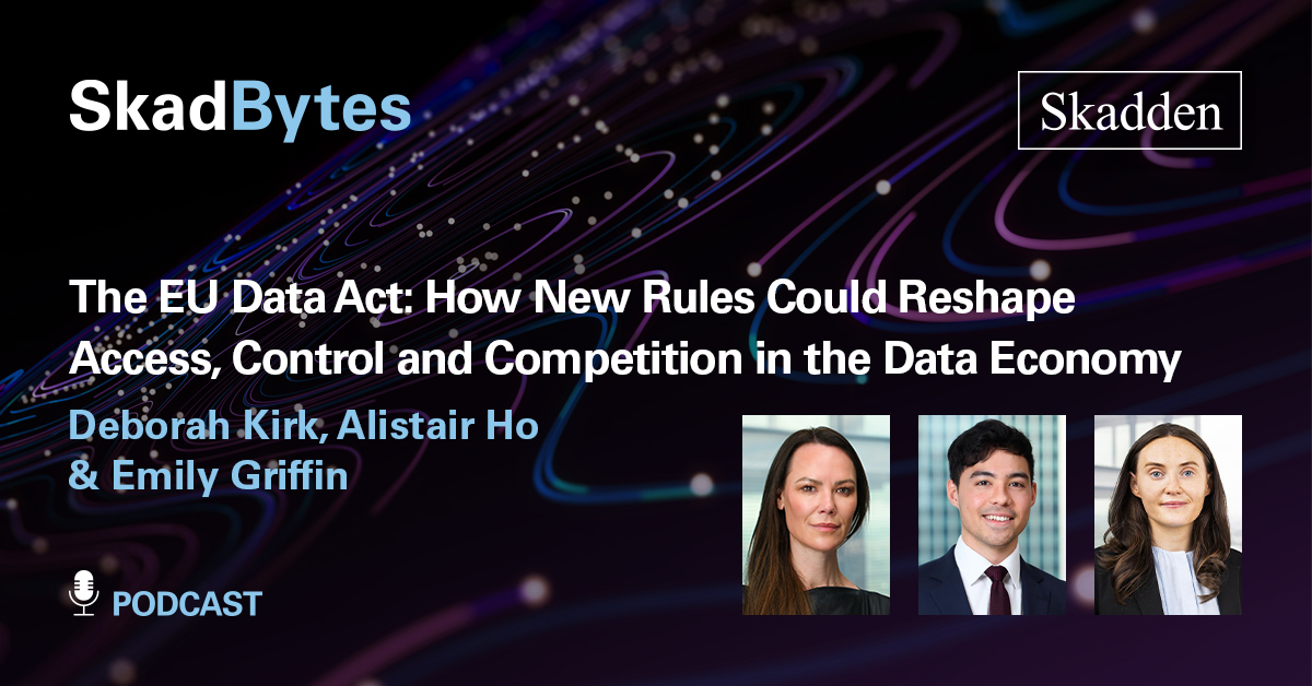 The EU Data Act: How New Rules Could Reshape Access, Control and ...