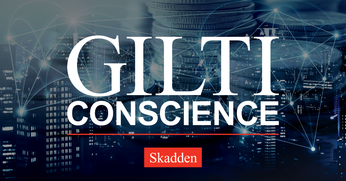 GILTI Conscience: Casual Discussions on Transfer Pricing, Tax Treaties ...